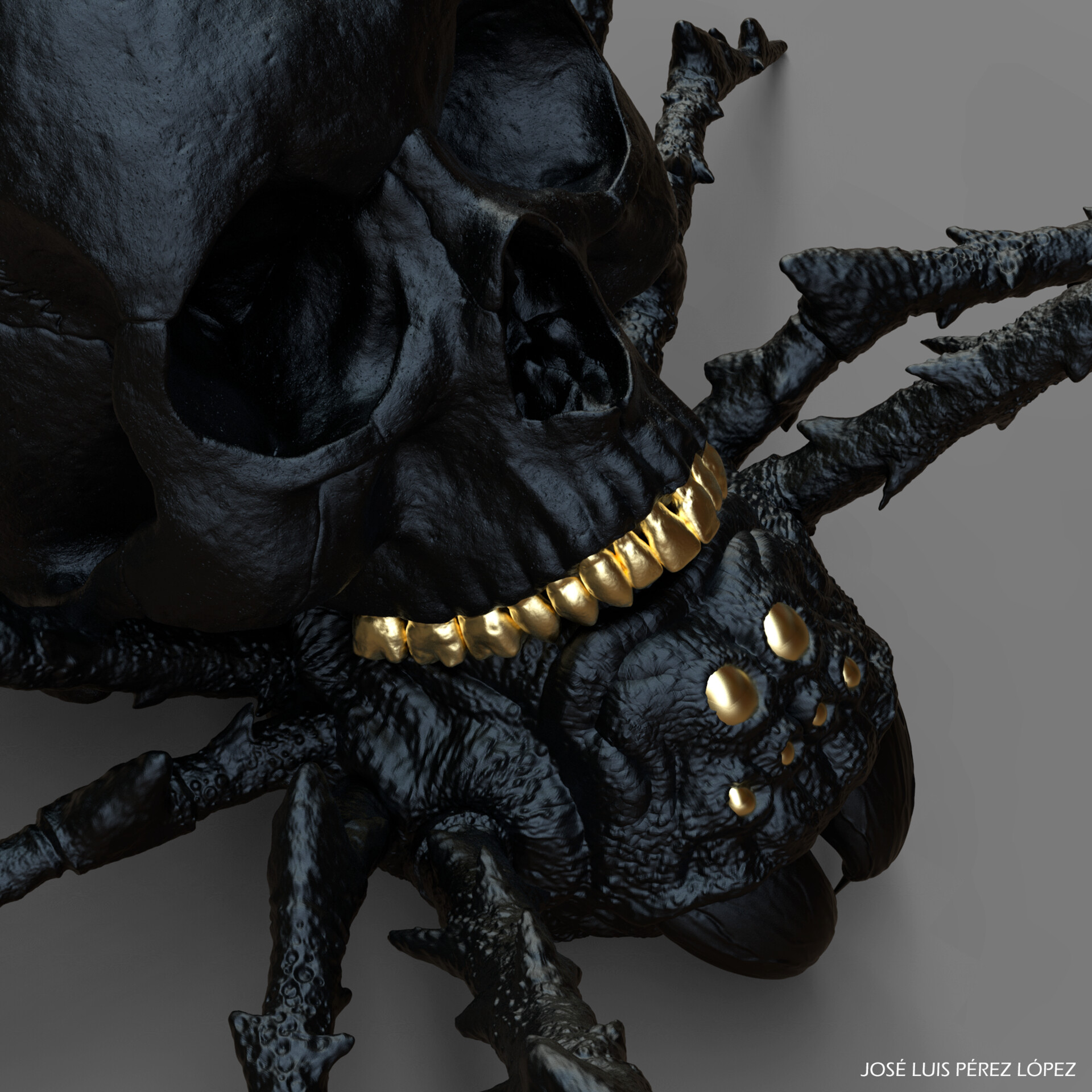 ArtStation - SpiderSkull