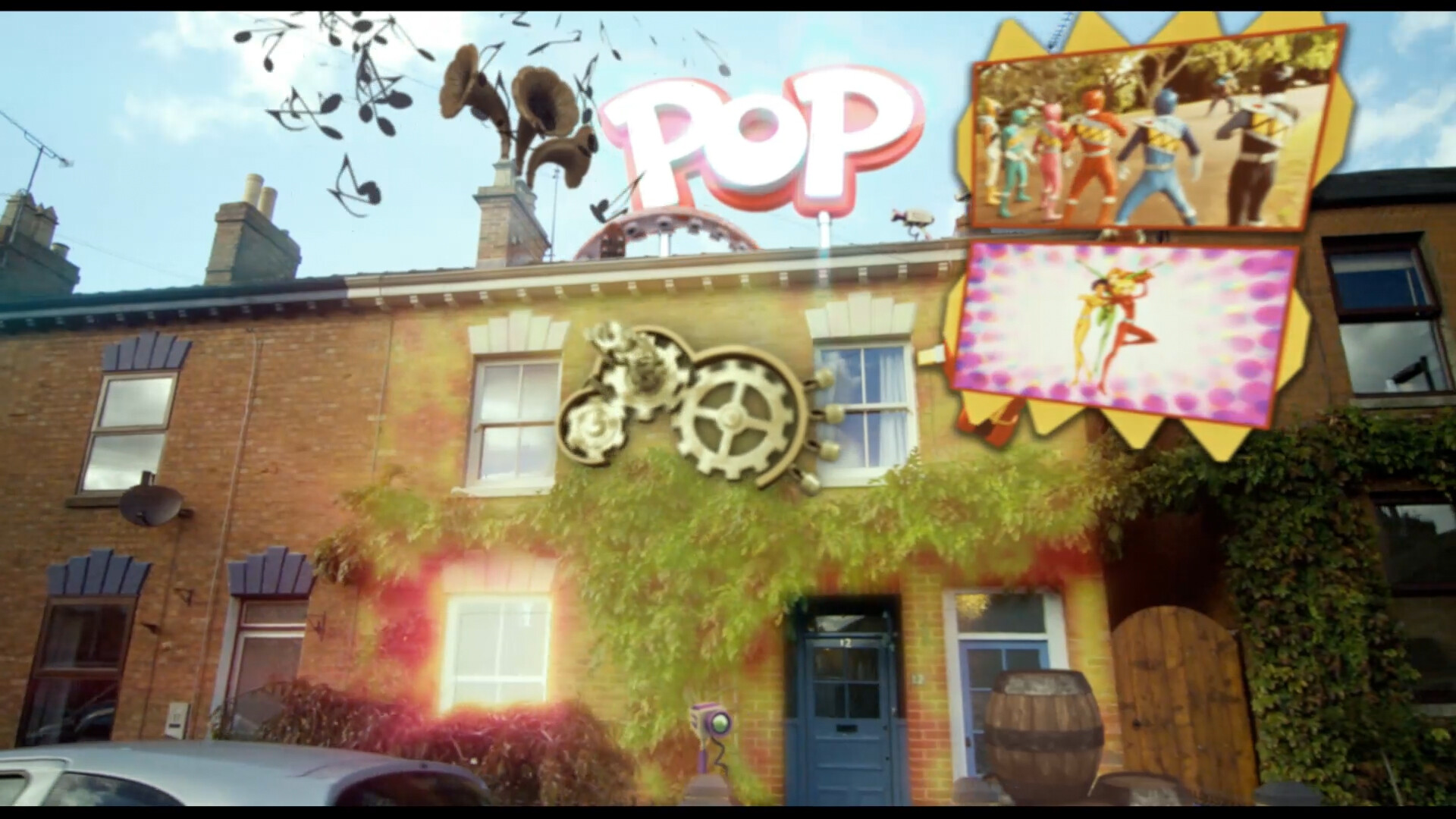 ArtStation - Client work - POP channel Ident