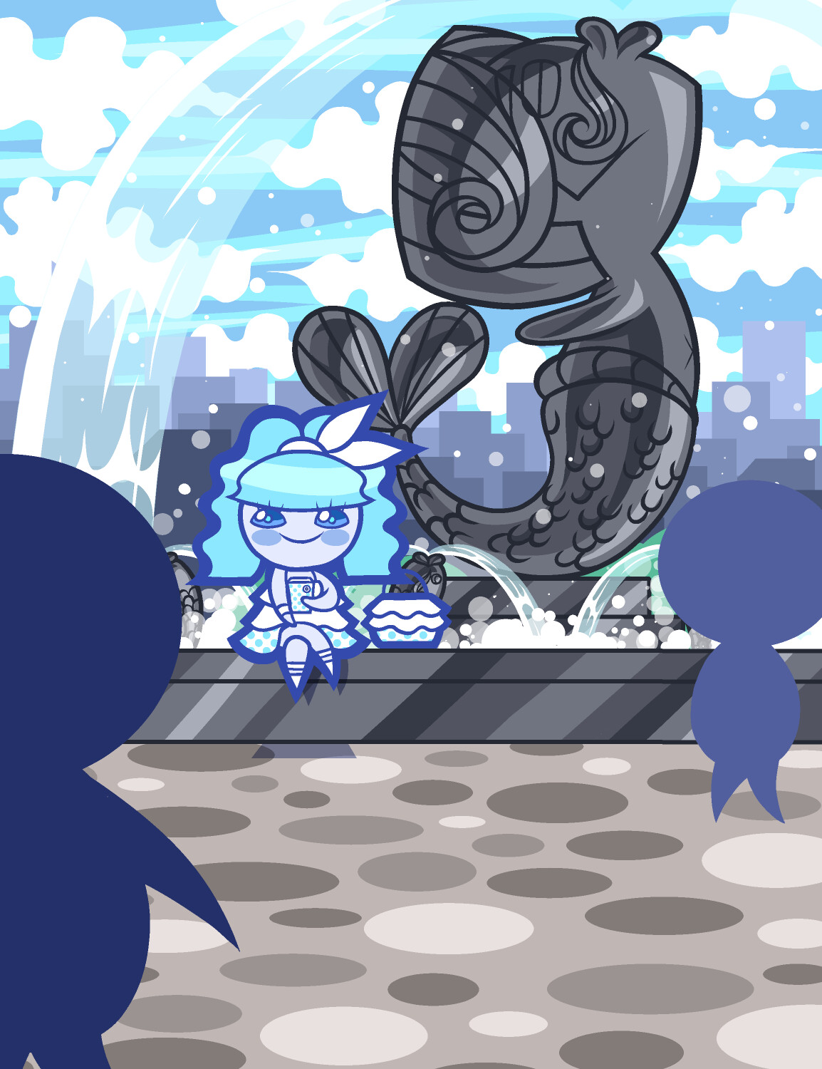 ArtStation - By the Fountain