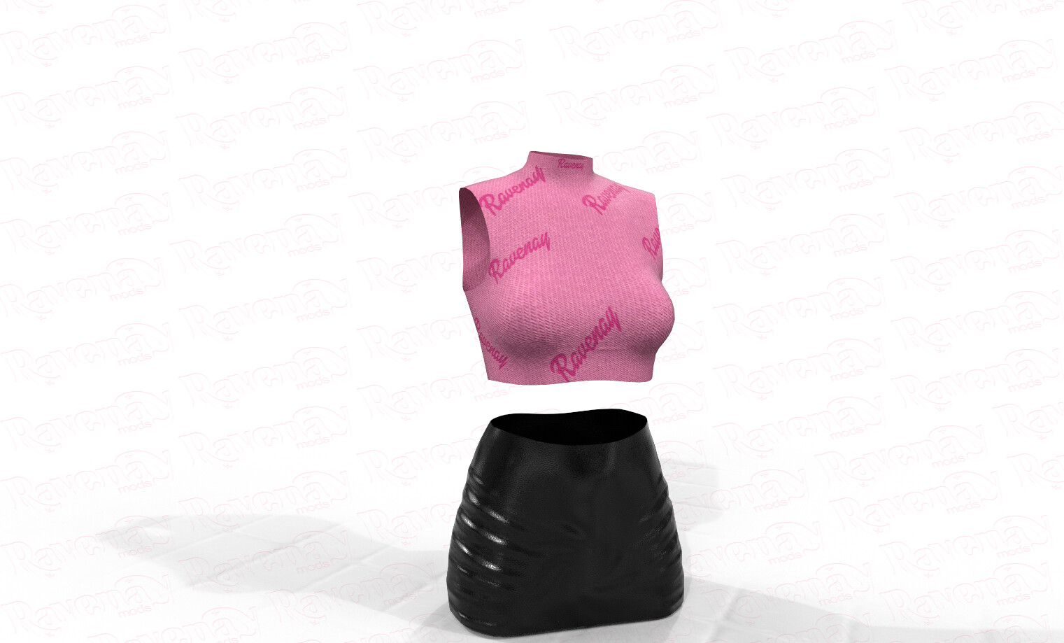 ArtStation - Outfit inspired by Barbie