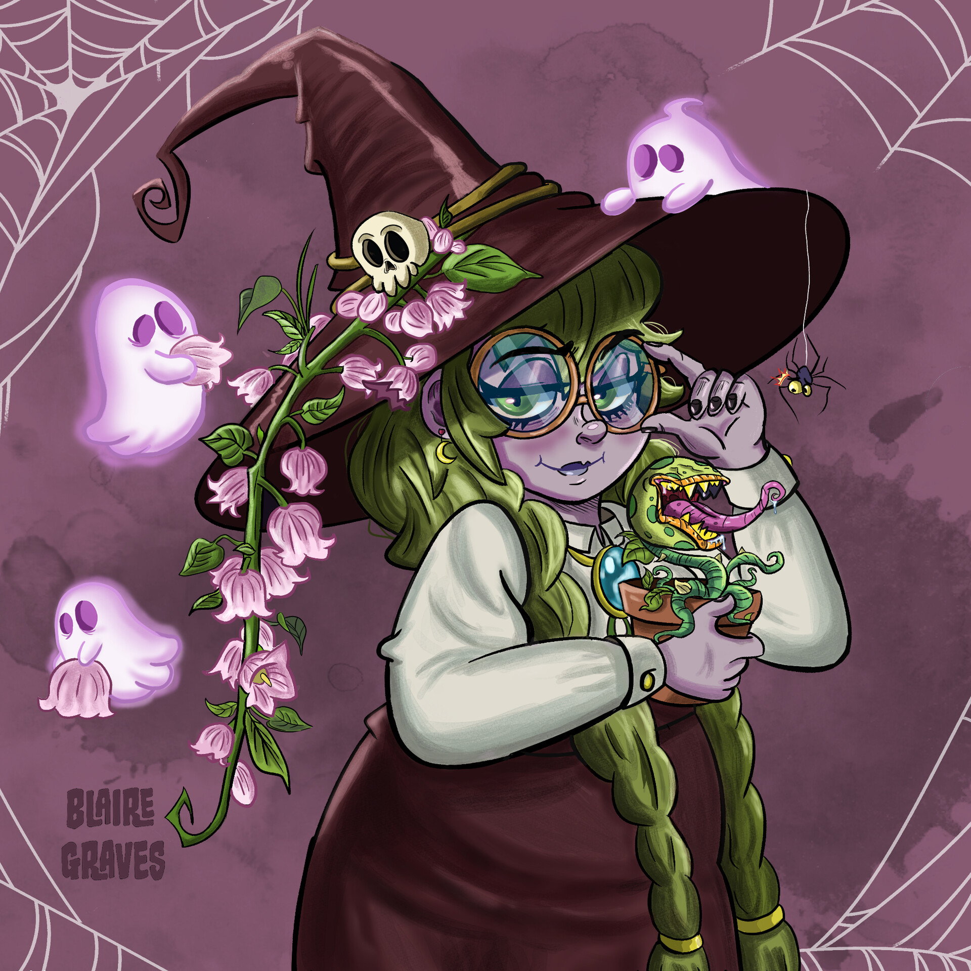 ArtStation - #DTIYS- Cottagecore Witch🪴