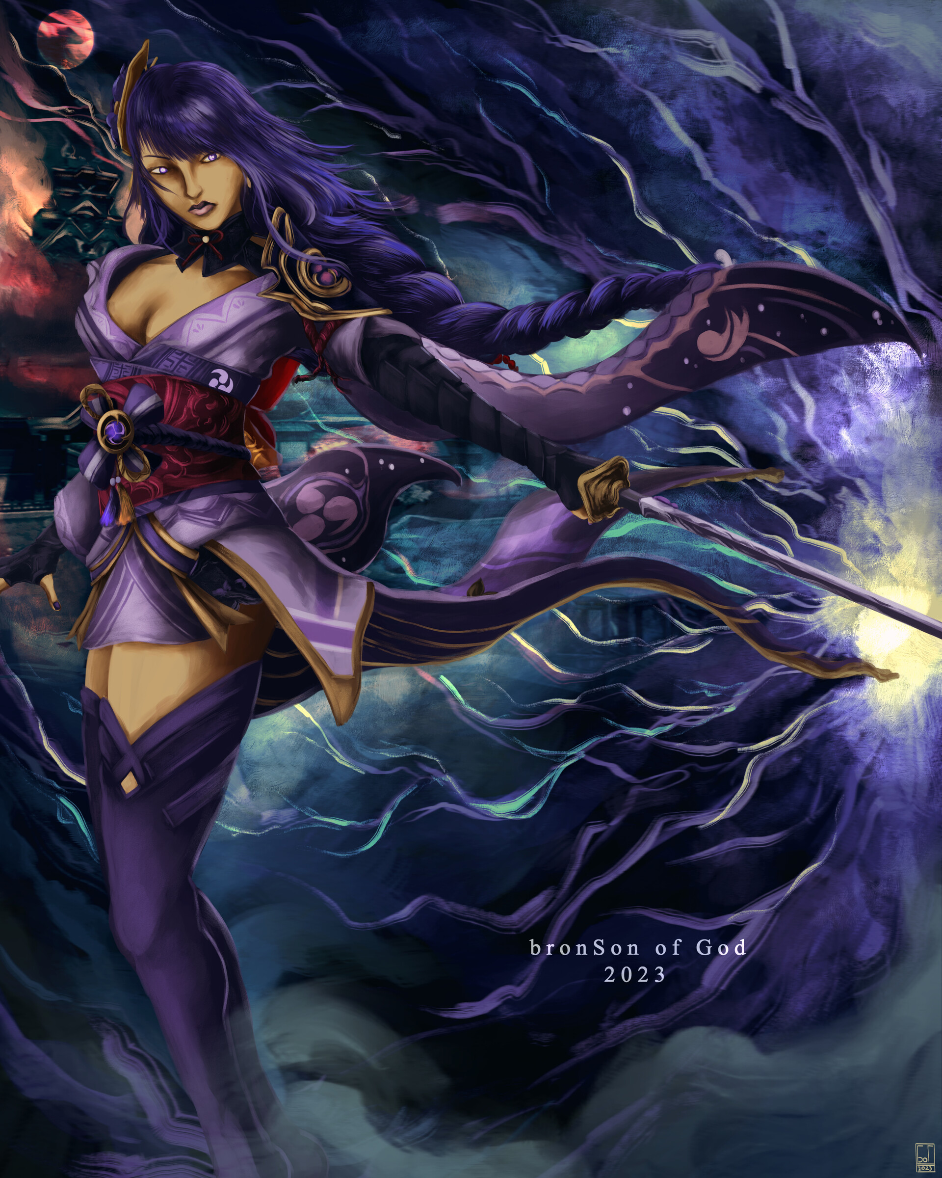 ArtStation - Raiden Shogun (Commission)