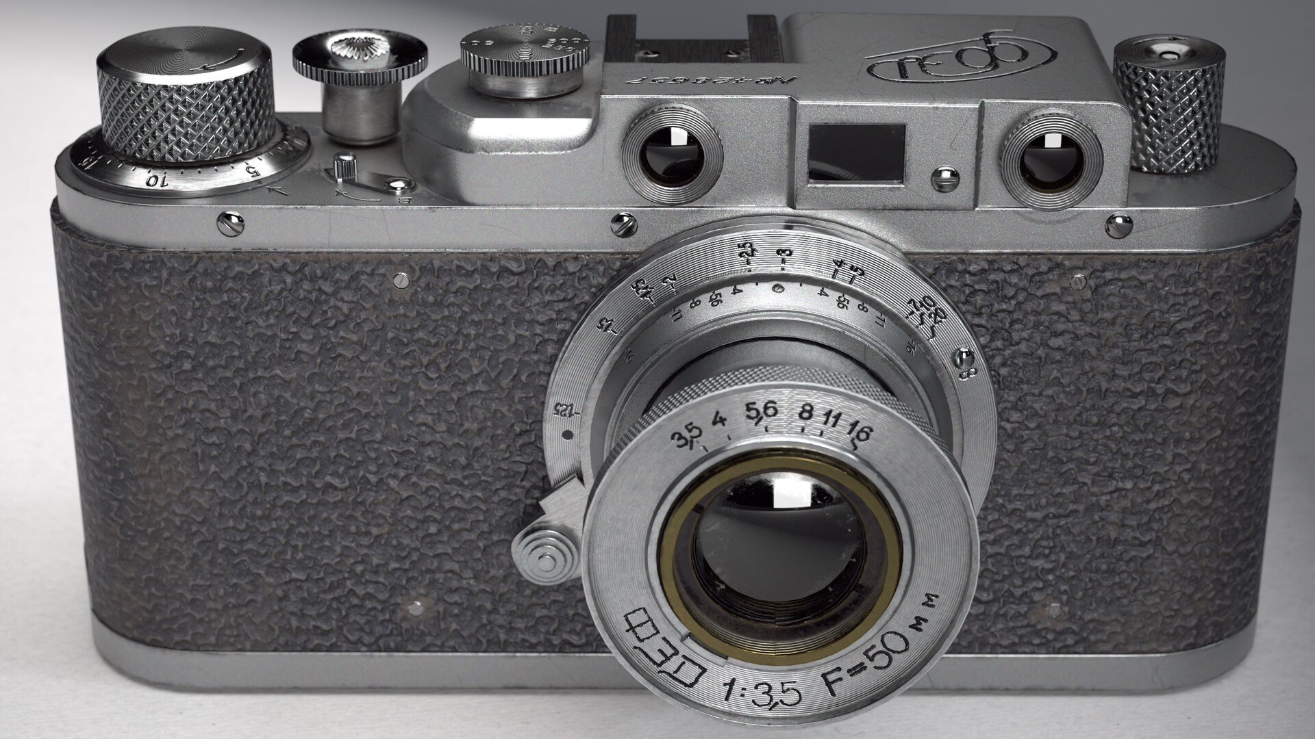 ArtStation - Fed-1 Camera, Soviet Leica III copy