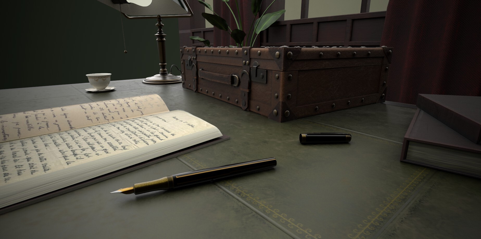 Michael Chicoine - Antique personal office