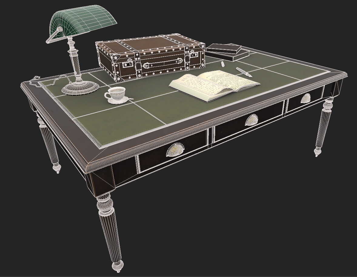 Michael Chicoine - Antique personal office