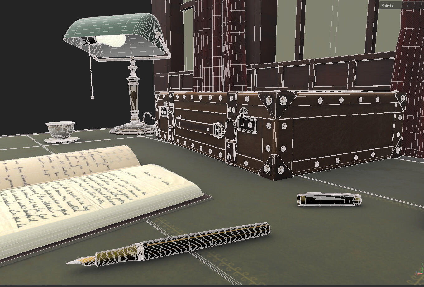 Michael Chicoine - Antique personal office