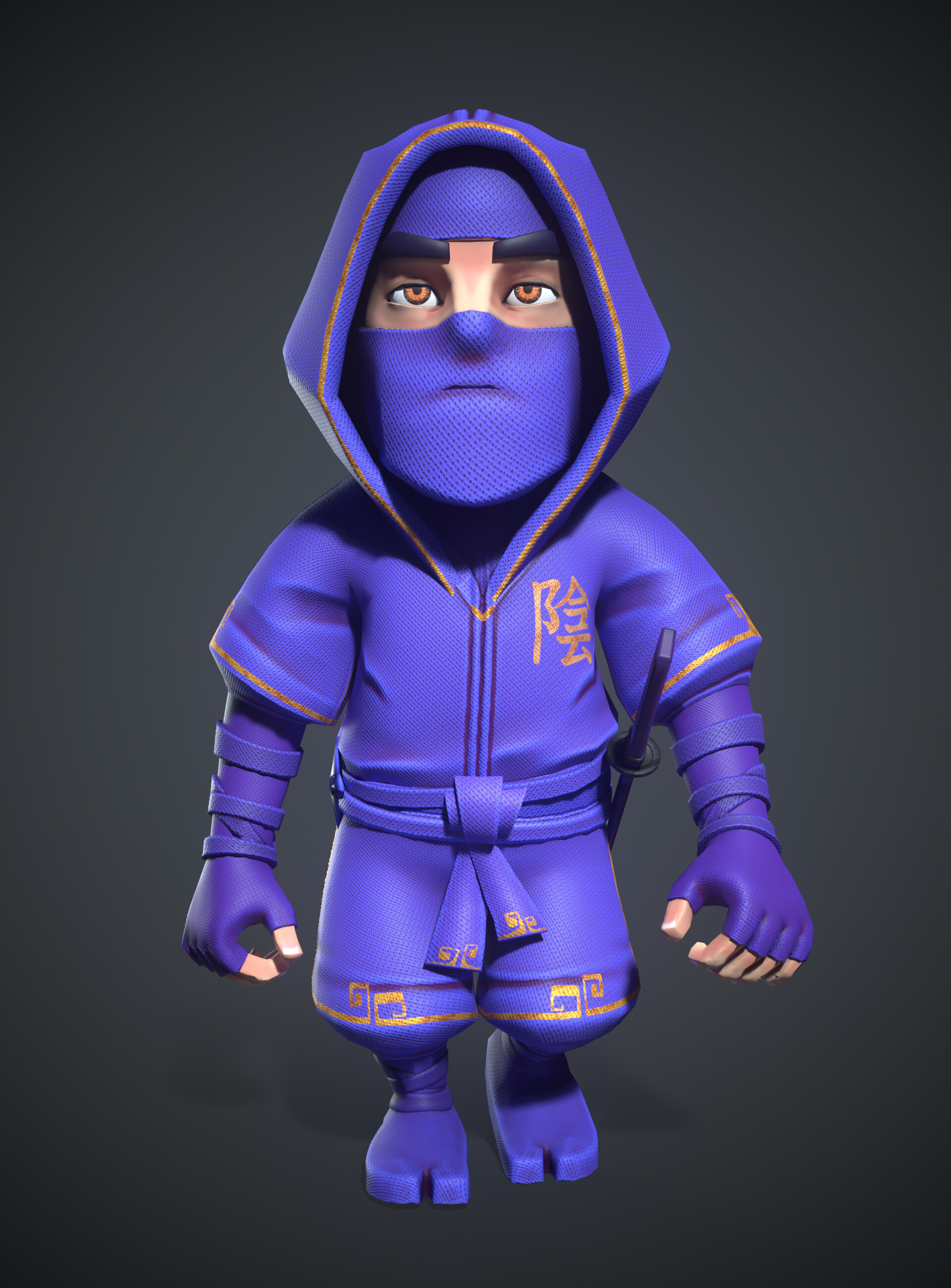 ArtStation - Ninja in casual style