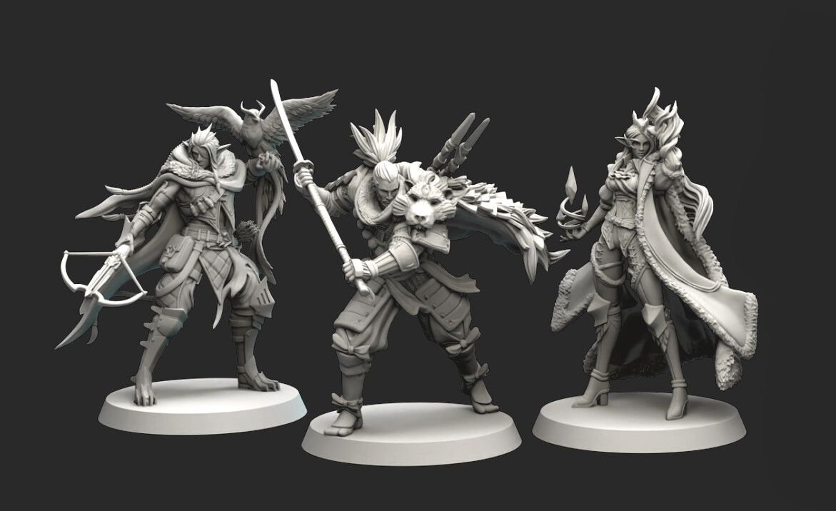 ArtStation - Tharos, Seigen and Anari