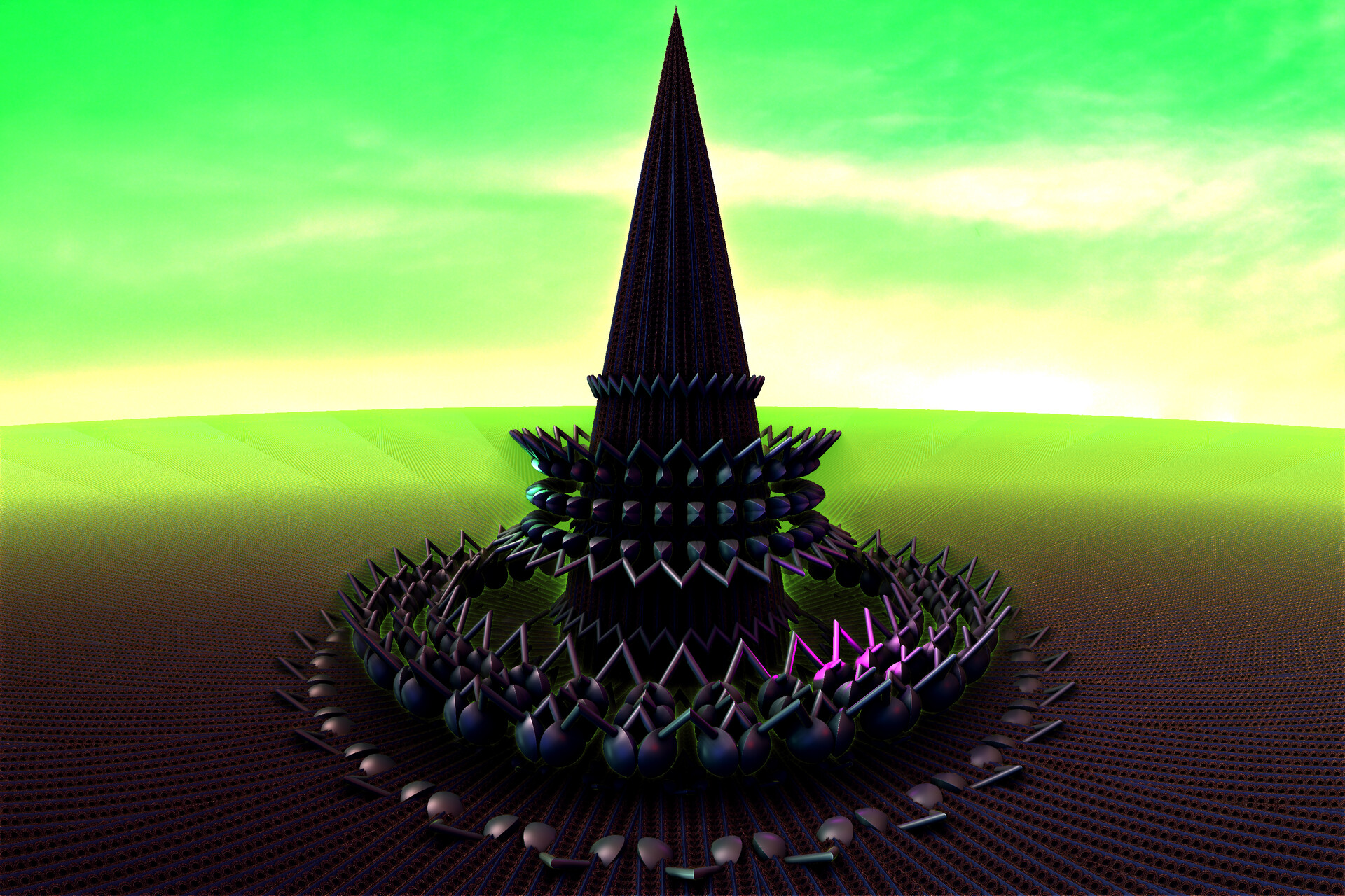 ArtStation - Alien Tower