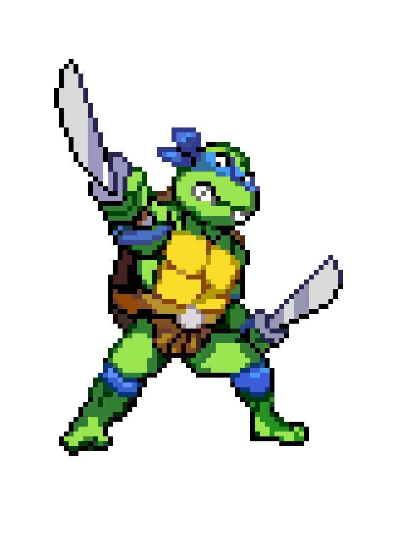 ArtStation - TMNT Shredder's Revenge - Leo