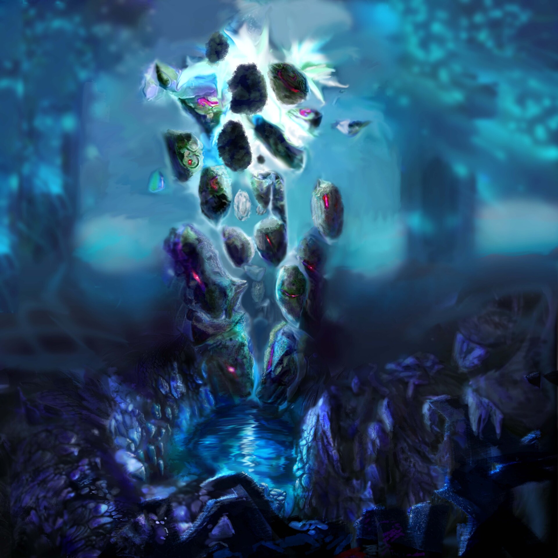 ArtStation - Rune Magical Site