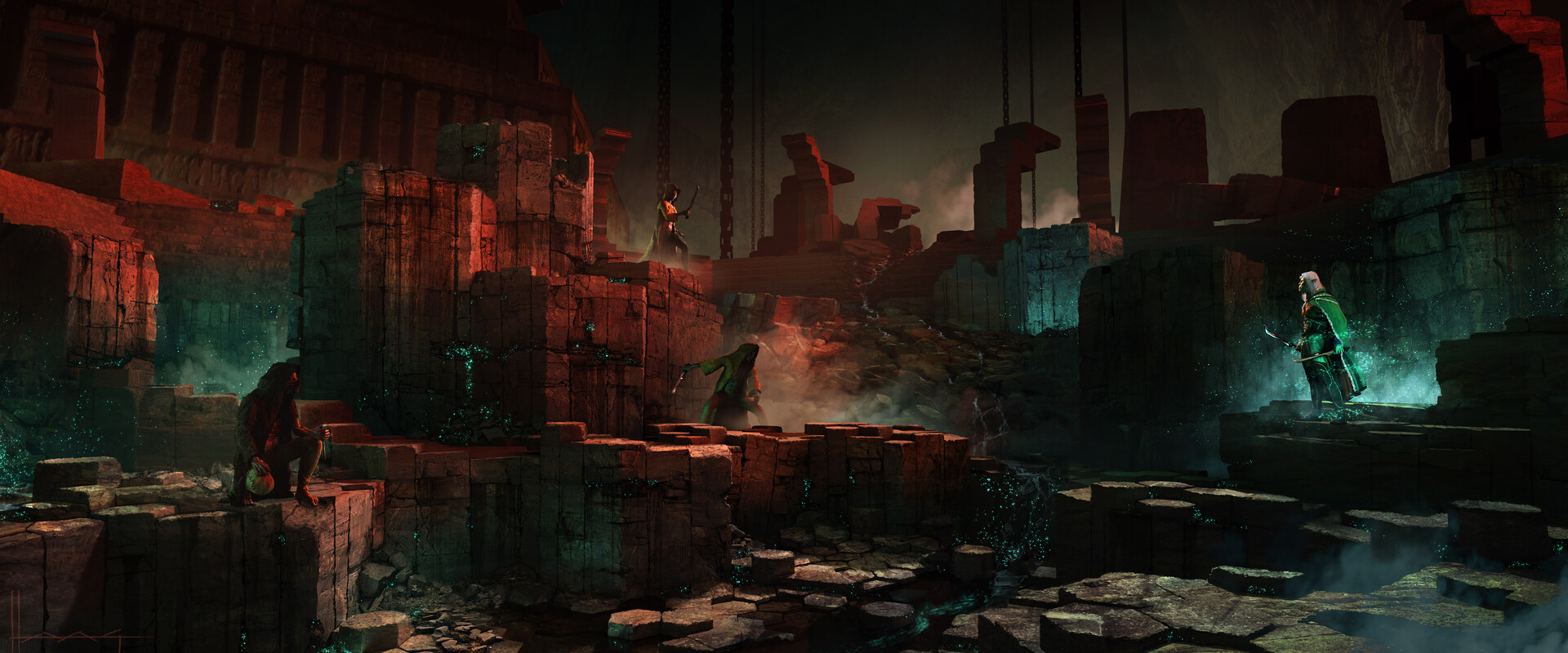 ArtStation - Dungeons & Dragons, Honour Among Thieves . Underdark