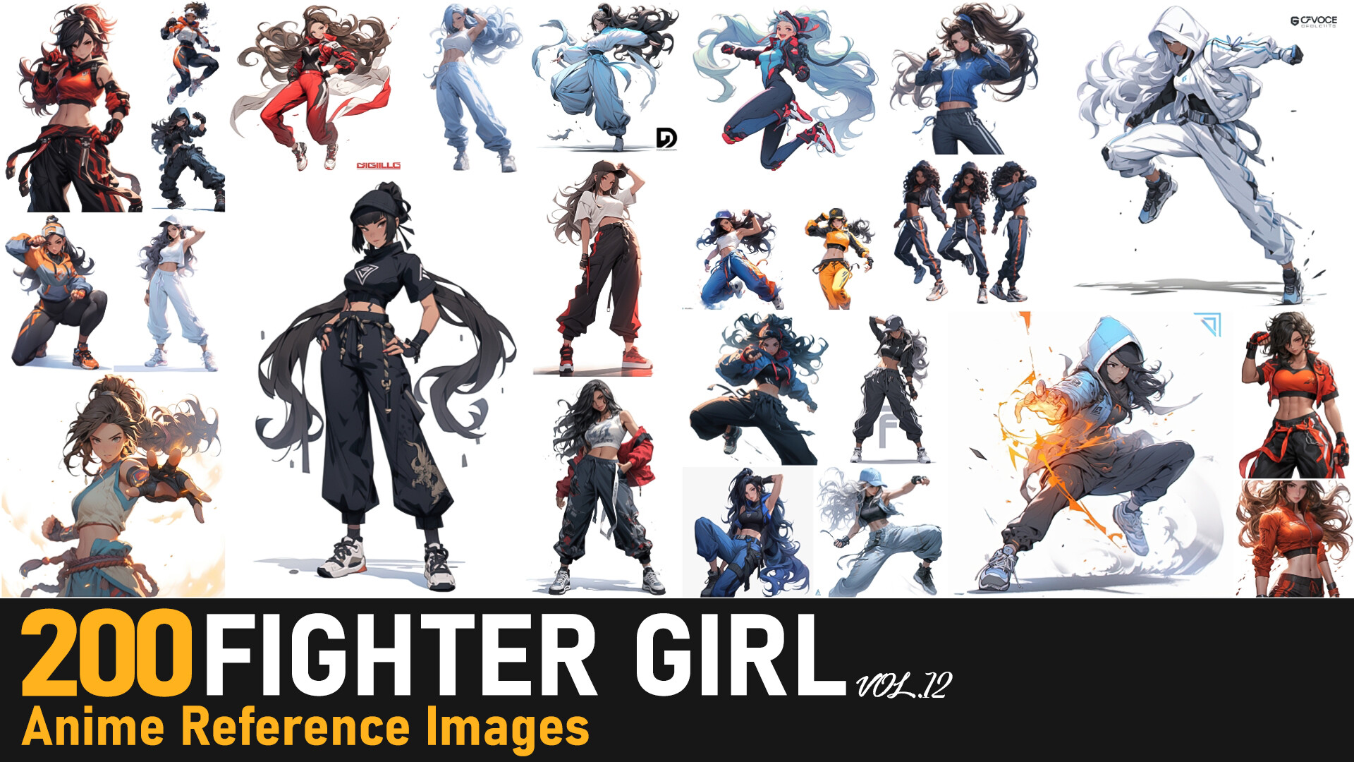 Anime Action Pose Reference