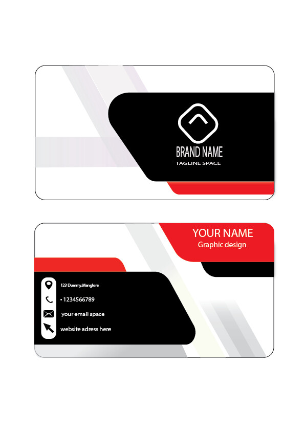 ArtStation - visiting card design