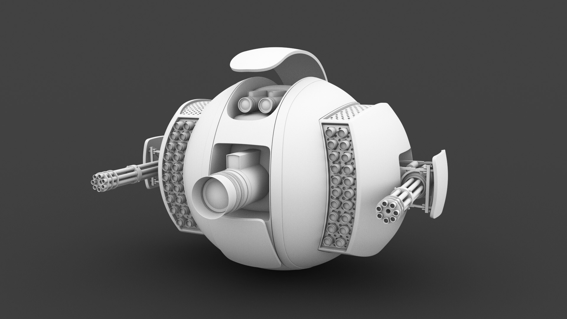 ArtStation - Aerobot character 3D Model