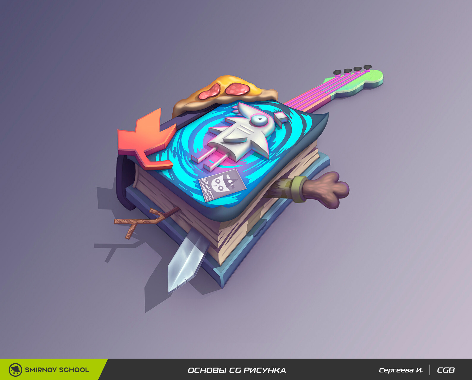 ArtStation - Magic book NITW