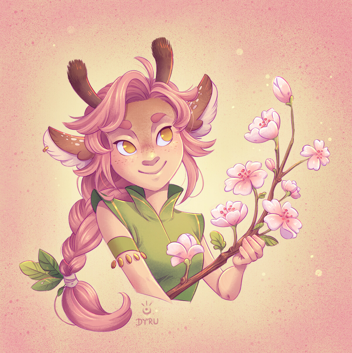 ArtStation - Season Deer Girls