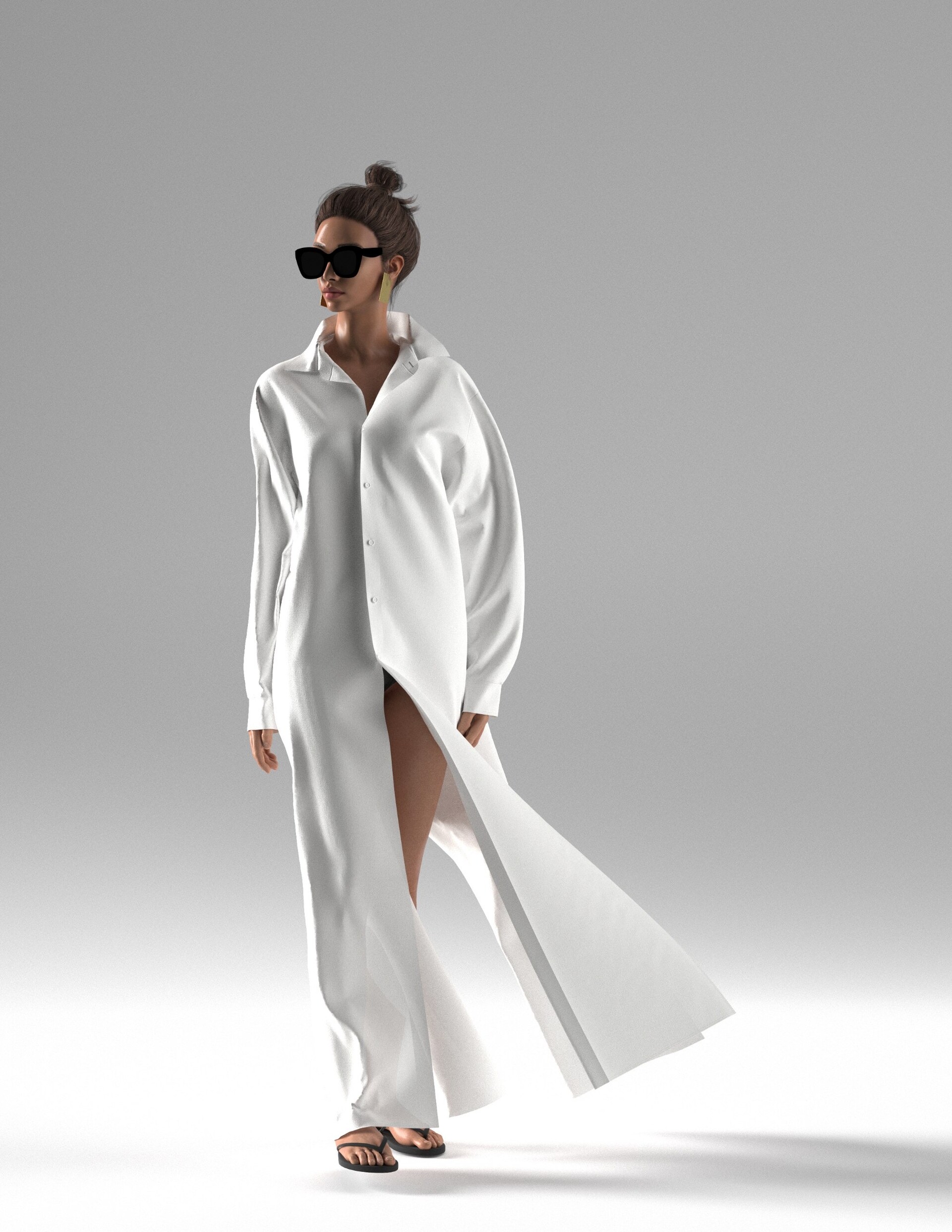 ArtStation - Dress (clo3d)