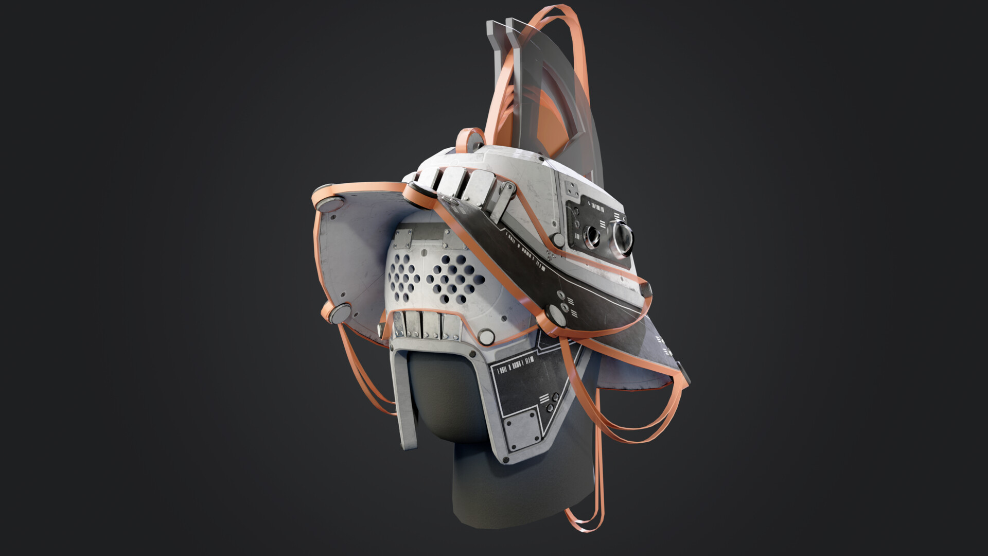 ArtStation - Sci-Fi Helmet - 3D Model