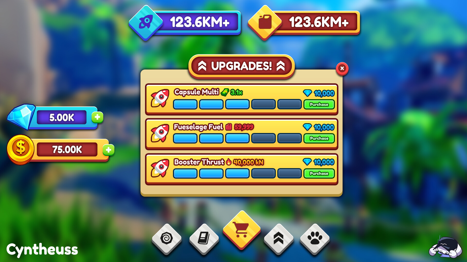 ArtStation - Cartoony Upgrades UI Frame