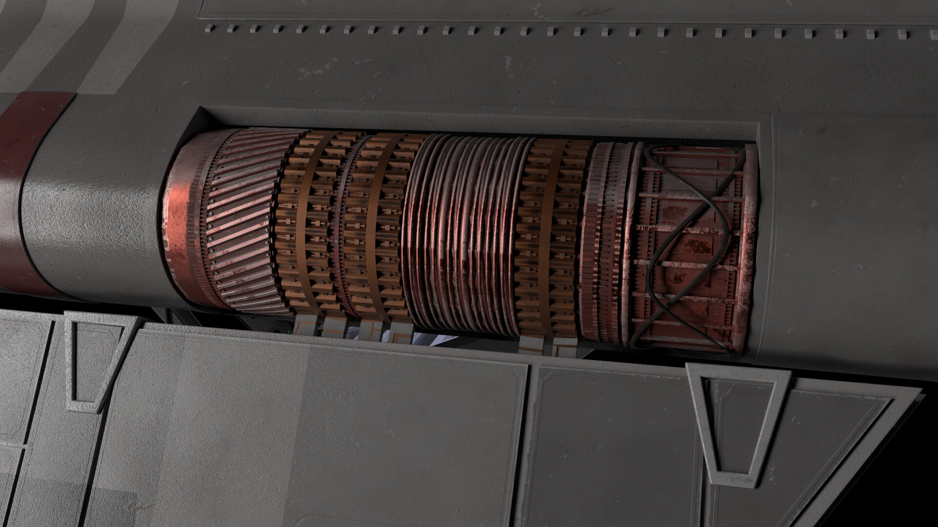 Antoine Danion - Theta-class shuttle - Star Wars Palpatine's spaceship