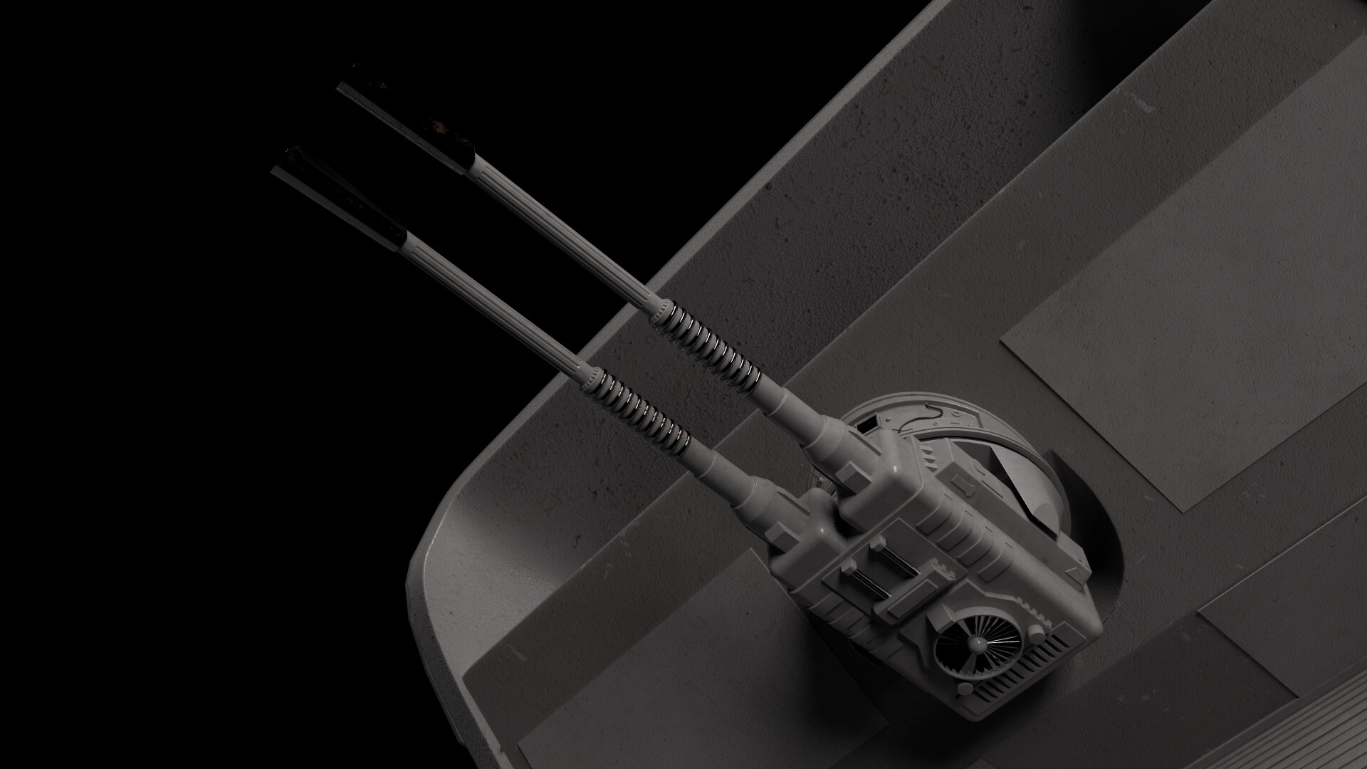 Antoine Danion - Theta-class shuttle - Star Wars Palpatine's spaceship