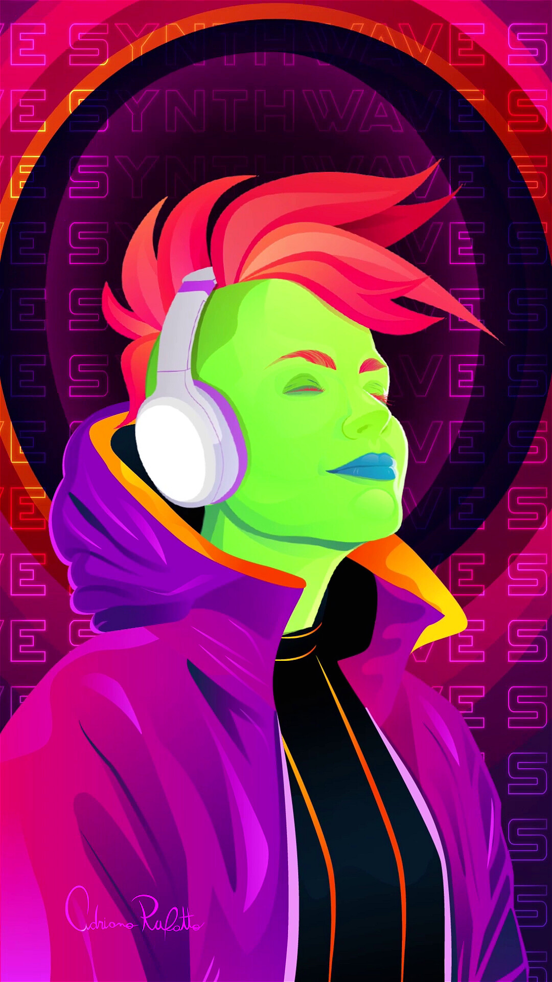 ArtStation - Synthwave Vibes 👽🎵