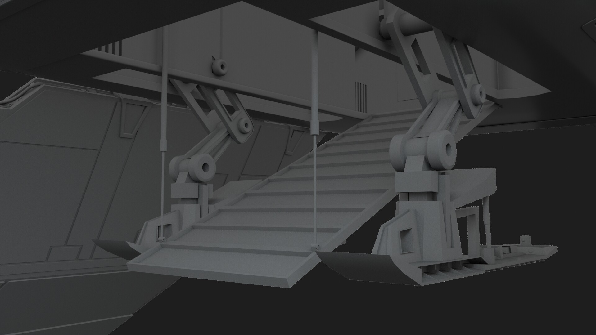 Antoine Danion - Theta-class shuttle - Star Wars Palpatine's spaceship