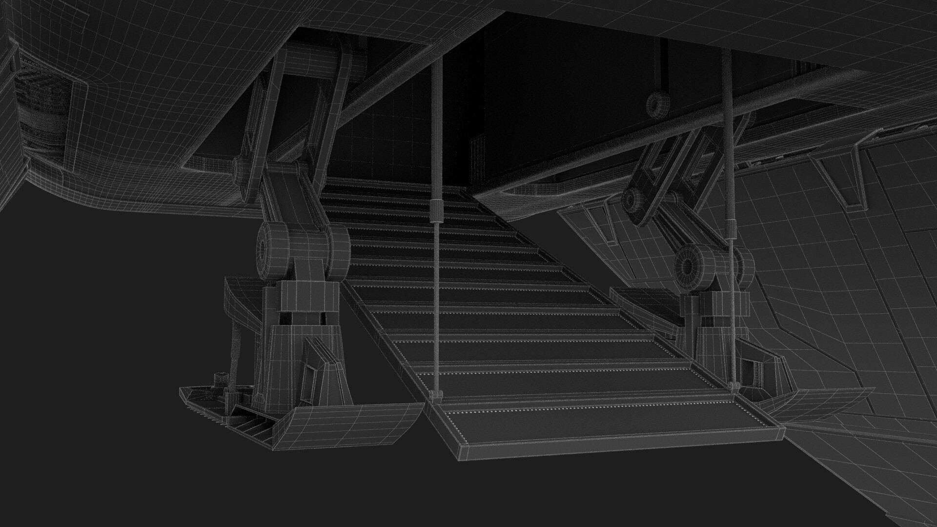 Antoine Danion - Theta-class shuttle - Star Wars Palpatine's spaceship