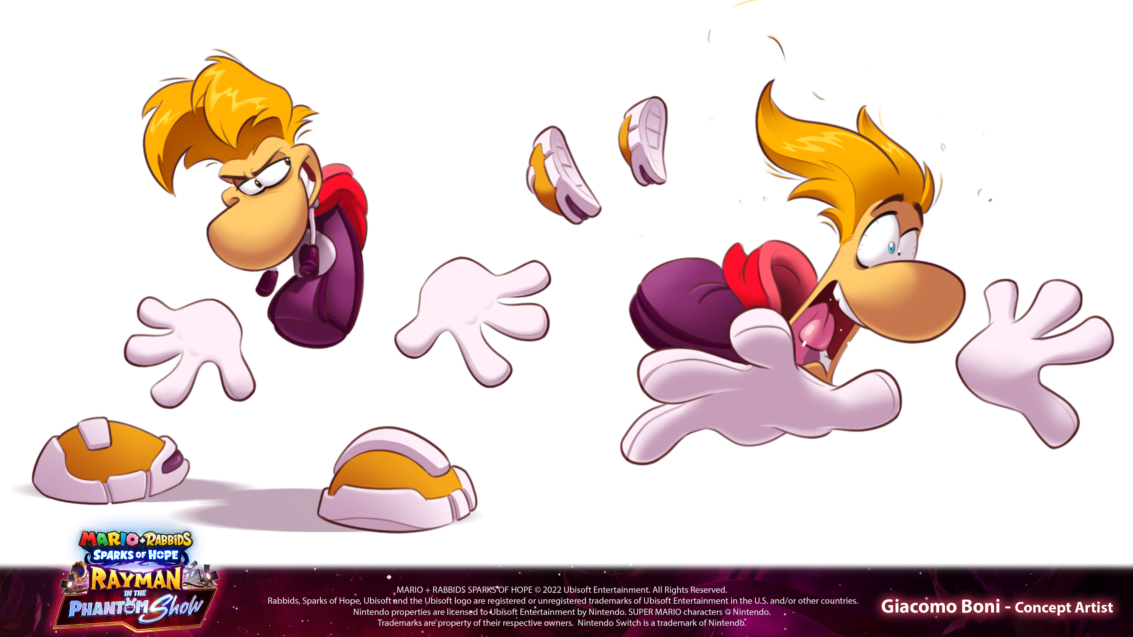 Giacomo Boni - Rayman in the Phantom Show - Mario+Rabbids Sparks of ...