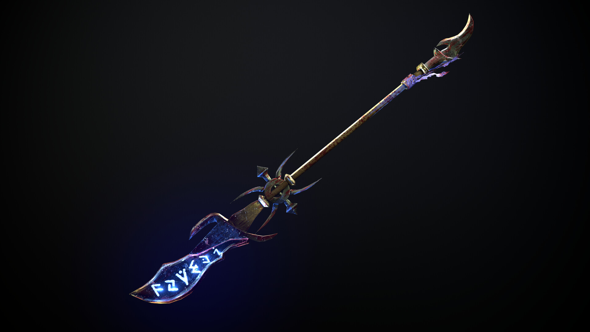ArtStation - Fantasy glaive