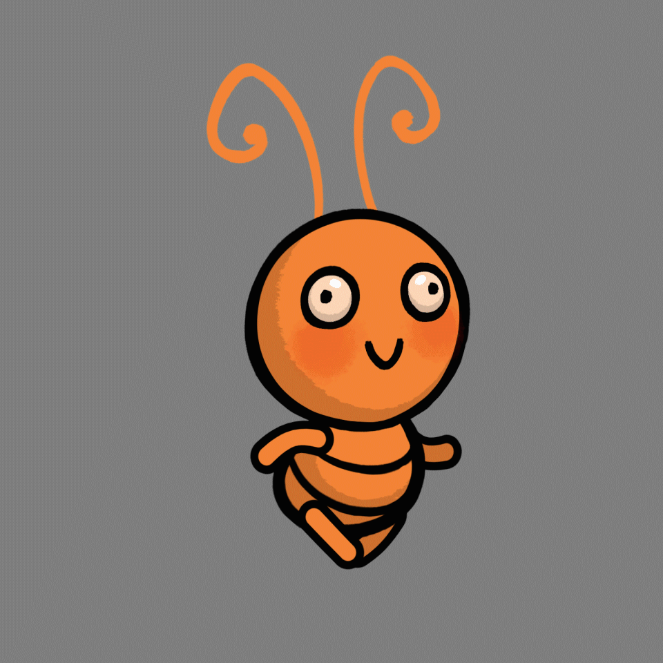 walking ants animation