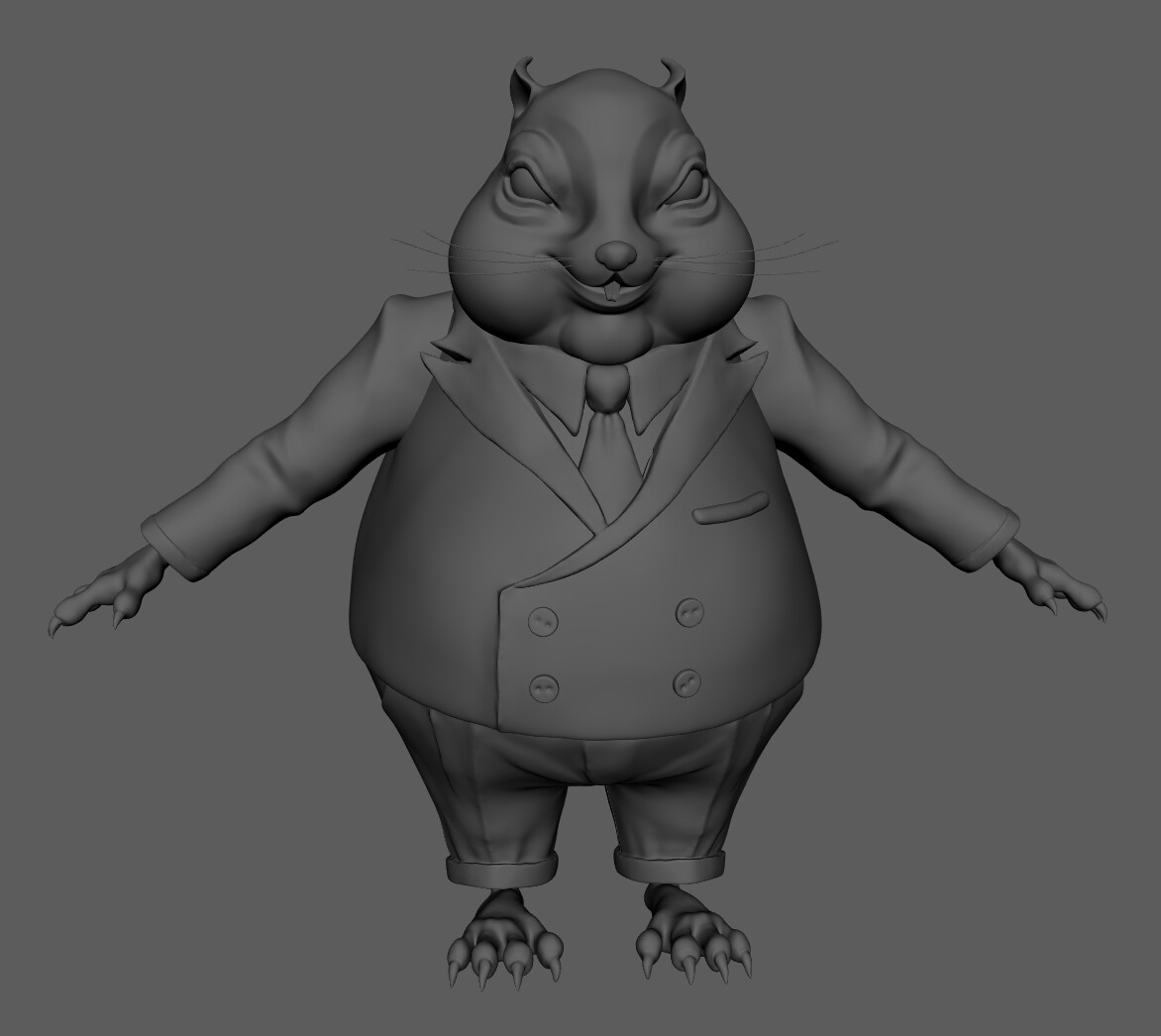 ArtStation - Squirrel Boss