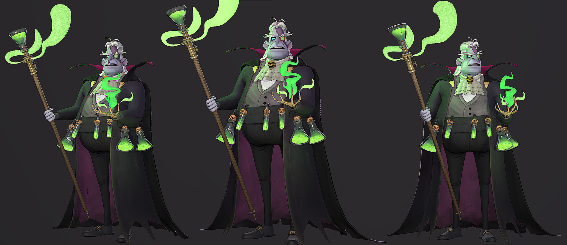 Sergio Serrano - Butler- Stylized Realtime Character