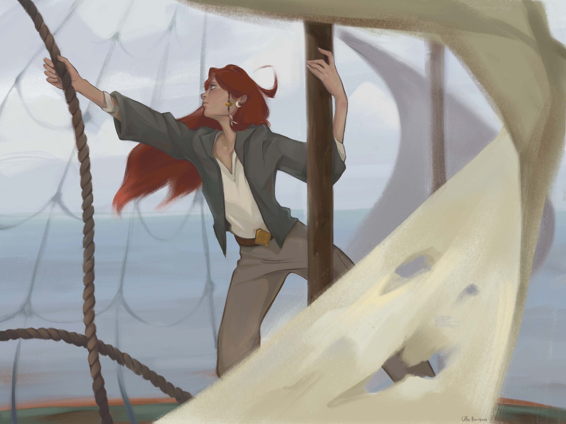 ArtStation - Sea Rascal illustration