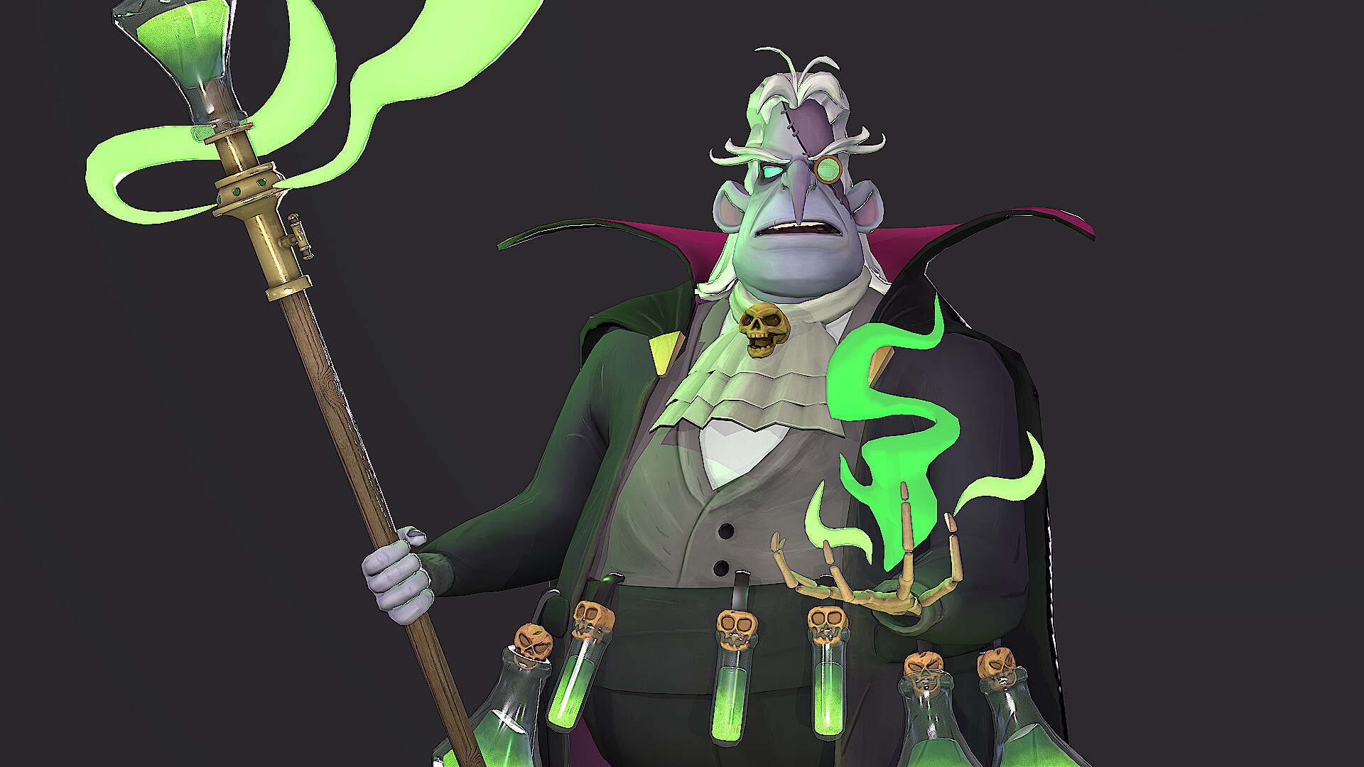 Sergio Serrano - Butler- Stylized Realtime Character