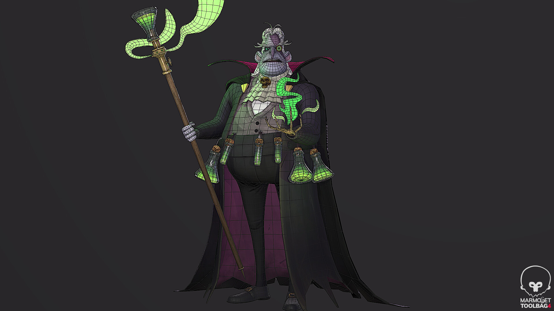 Sergio Serrano - Butler- Stylized Realtime Character