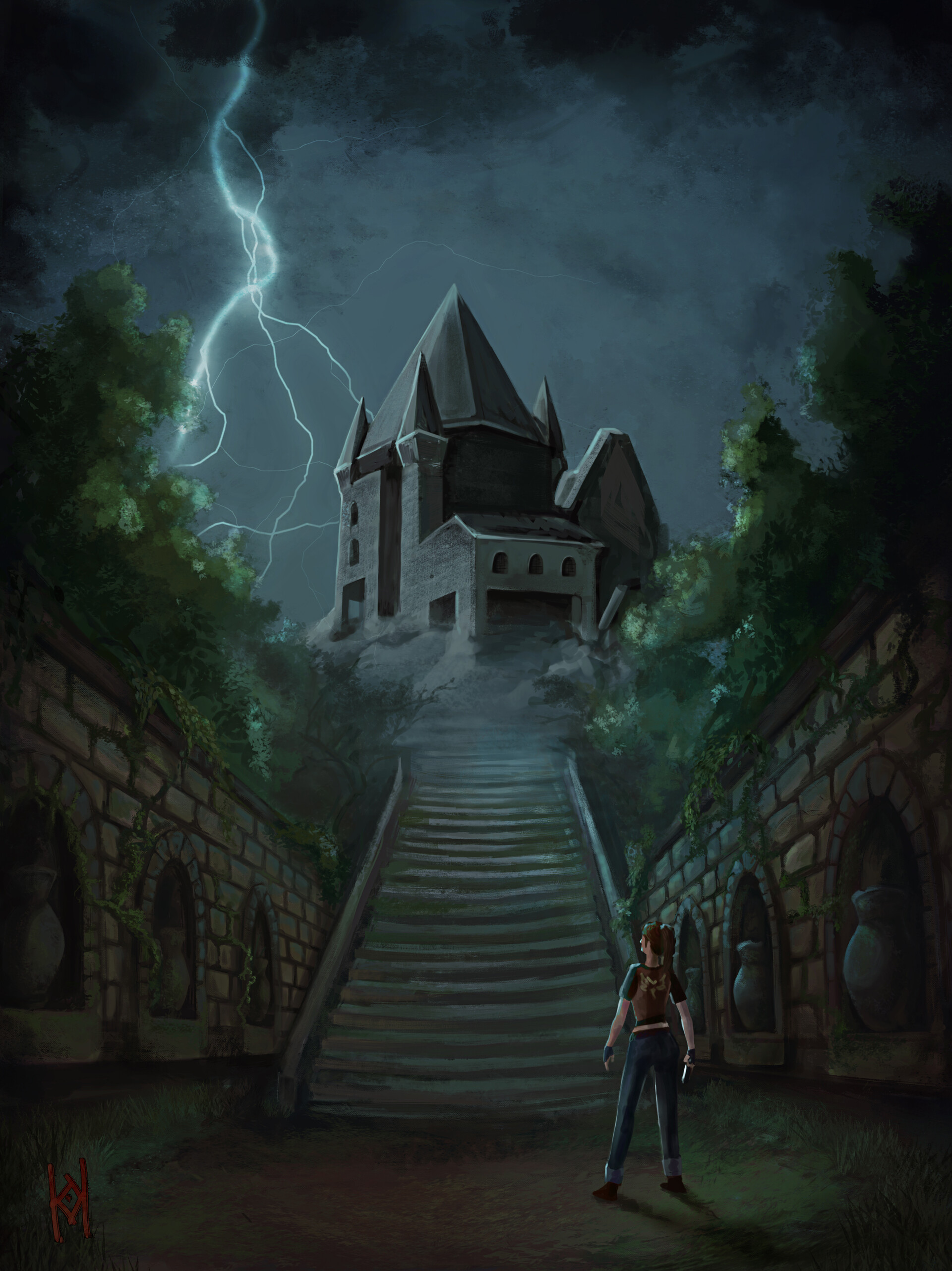 ArtStation - "Code: Veronica" fan art