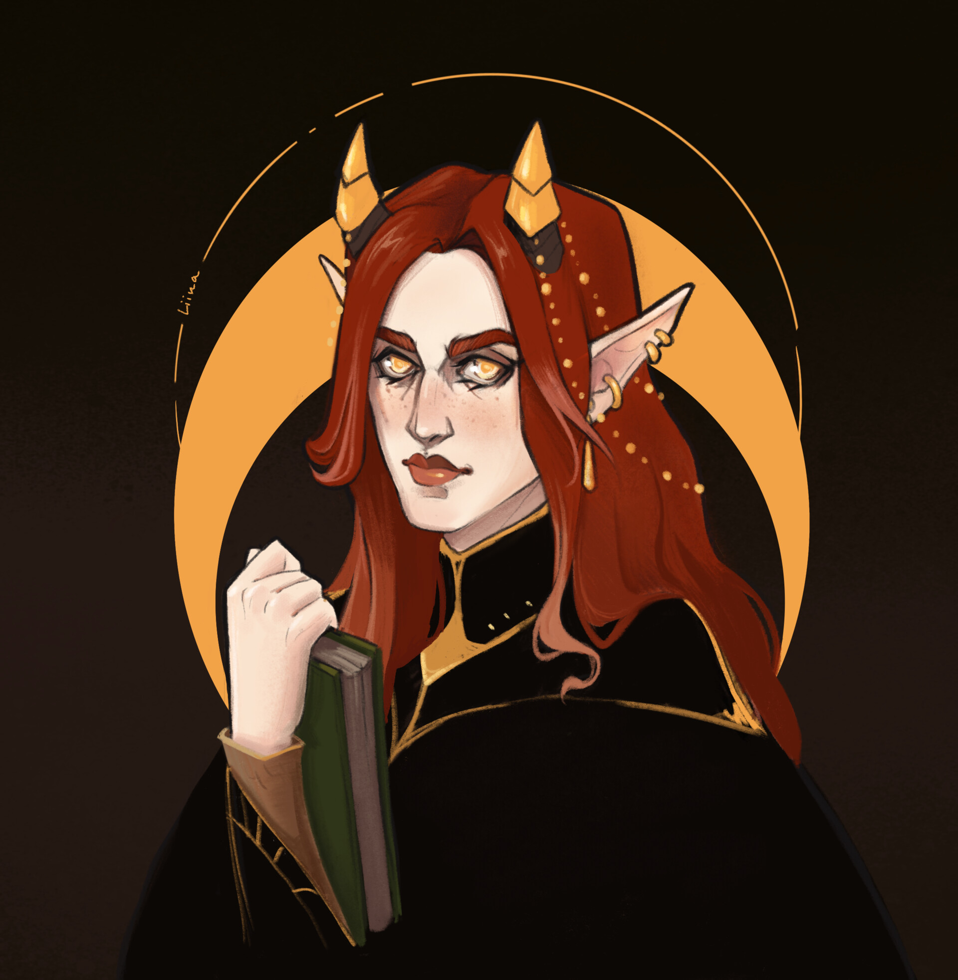 ArtStation - Demon girl