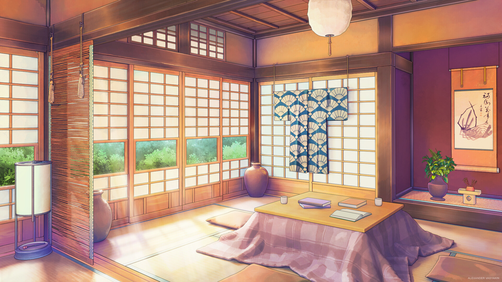 ArtStation - Washitsu (Japanese-style room#5)