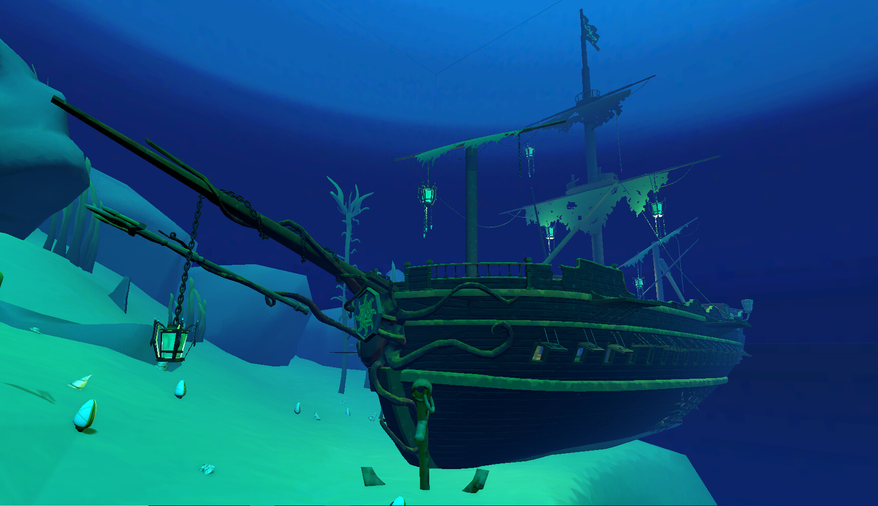 ArtStation - Fish Gun environment