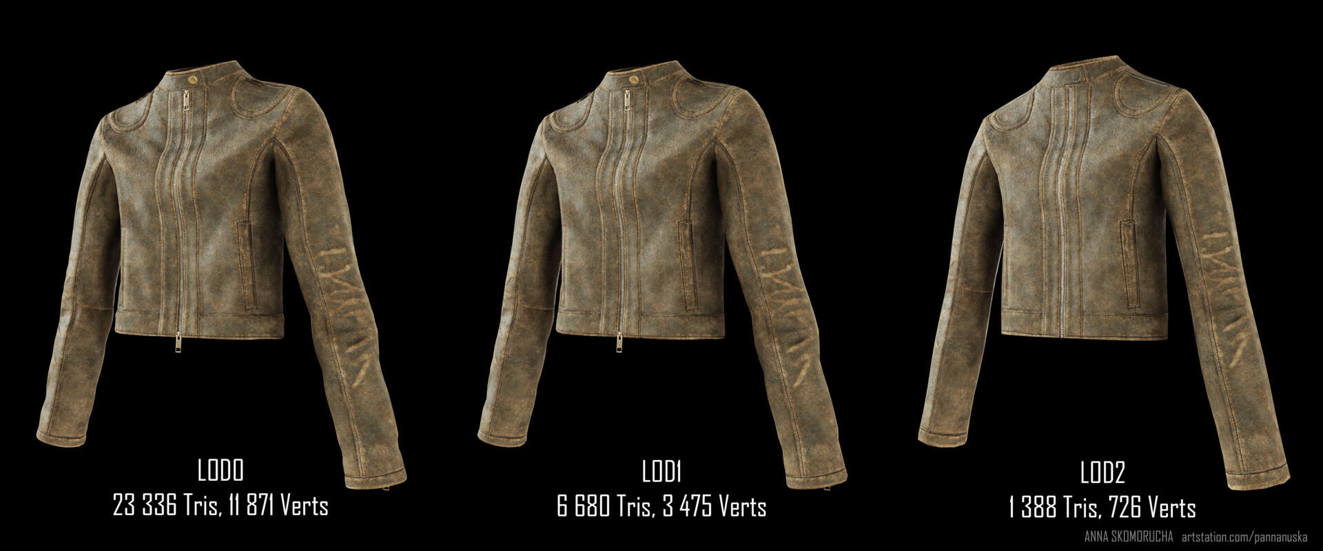 Anna S. - Leather Jacket (Blender)
