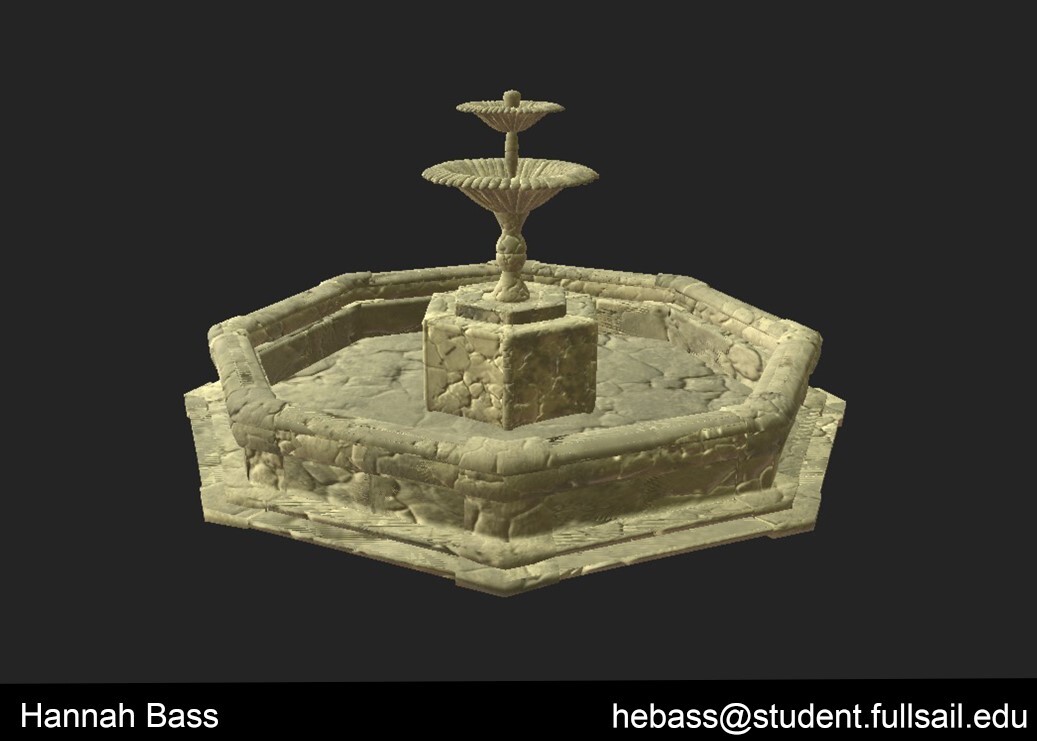 ArtStation - Fountain model