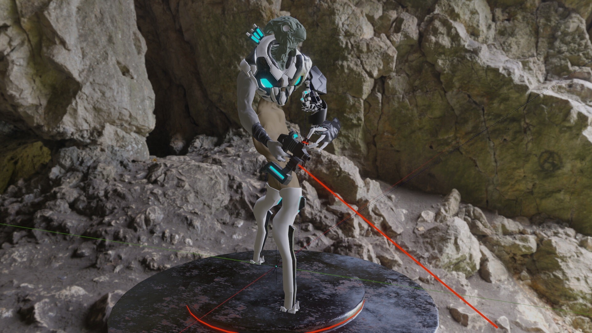 ArtStation - Alien Game Character (Work in Progress)