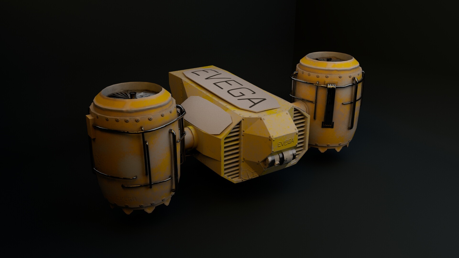 ArtStation - 3D DRONE TEXTURING & LIGHTNING