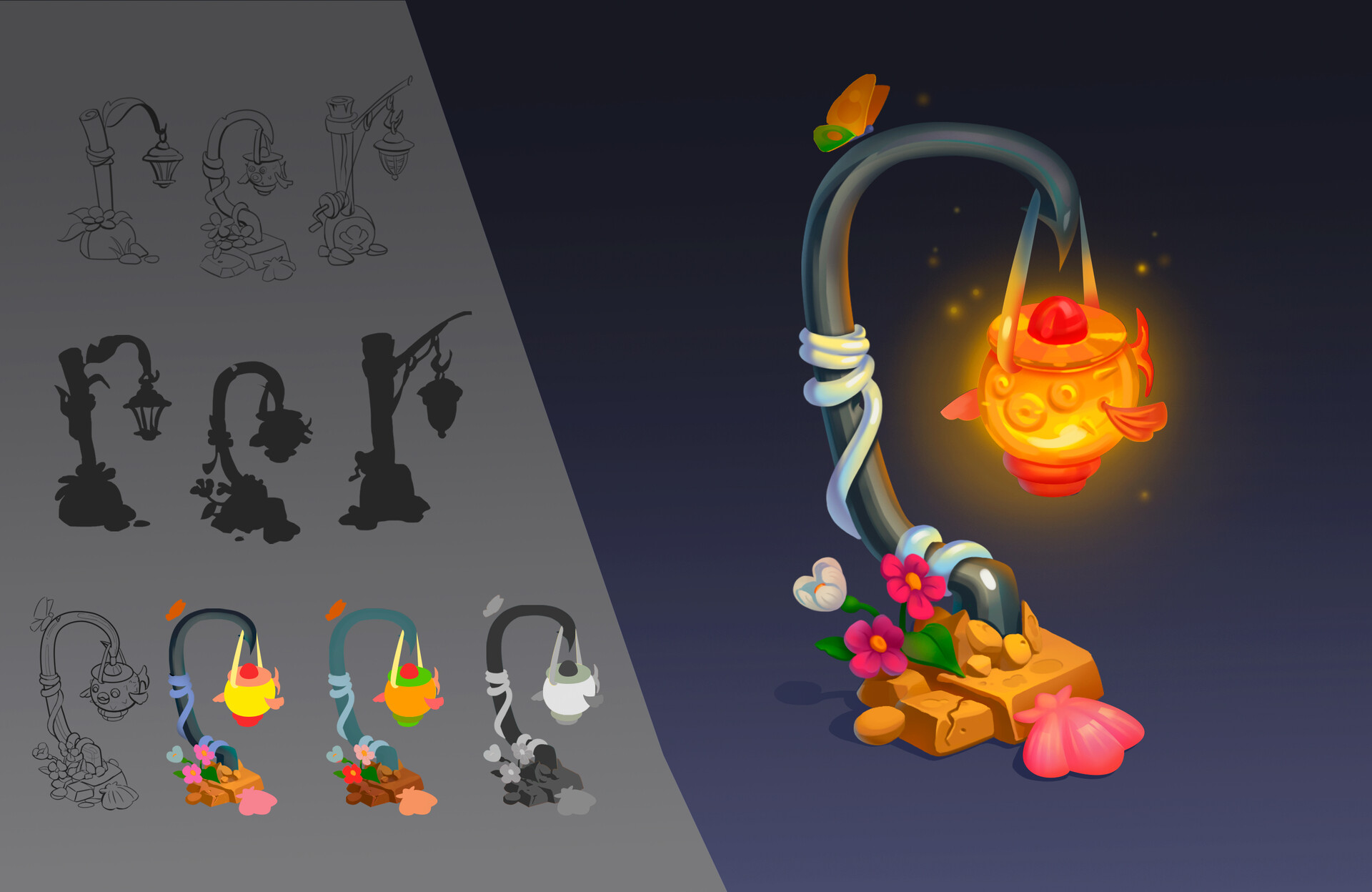 ArtStation - Fishing Lantern