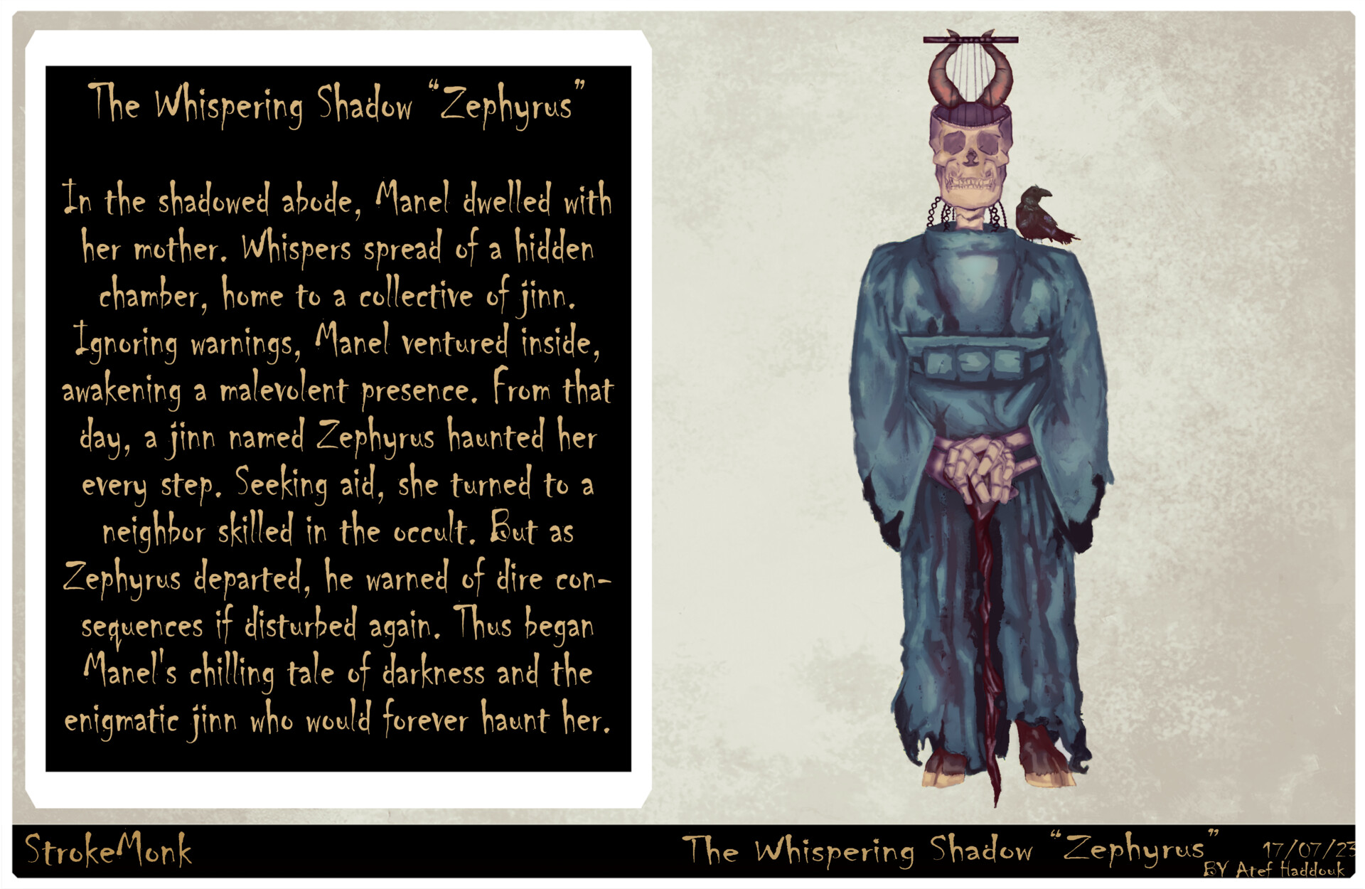 StrokeMonk - The Whispering Shadow "Zephyrus"
