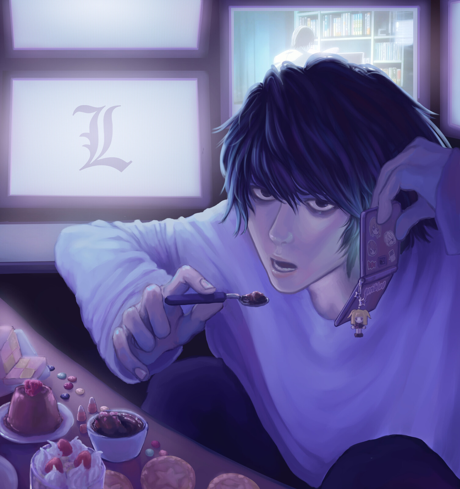 Yuribluu - L -Death Note