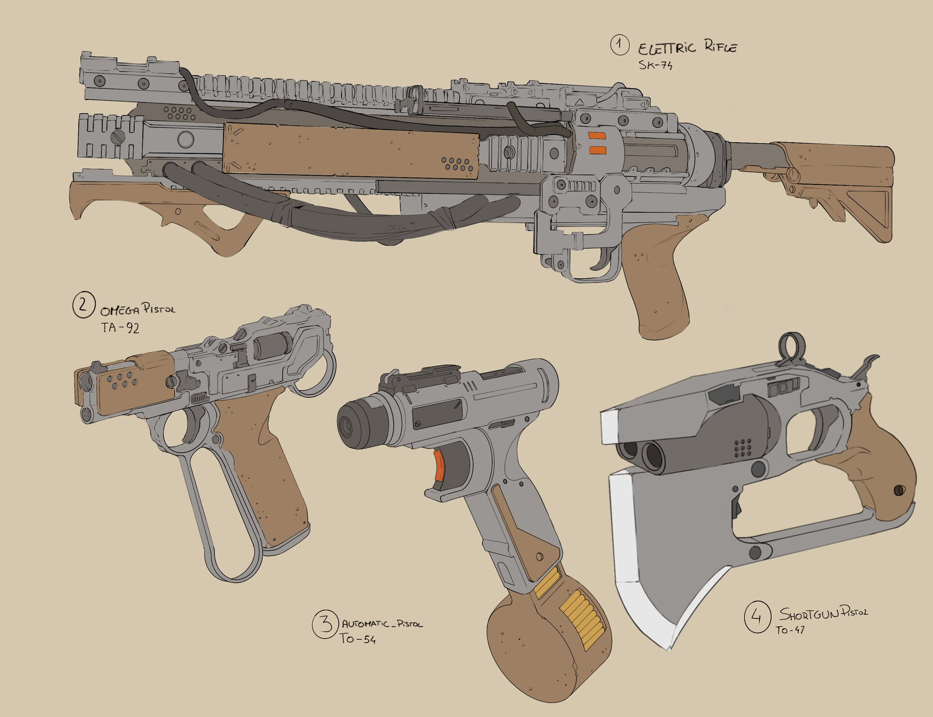 ArtStation - Marco's smg