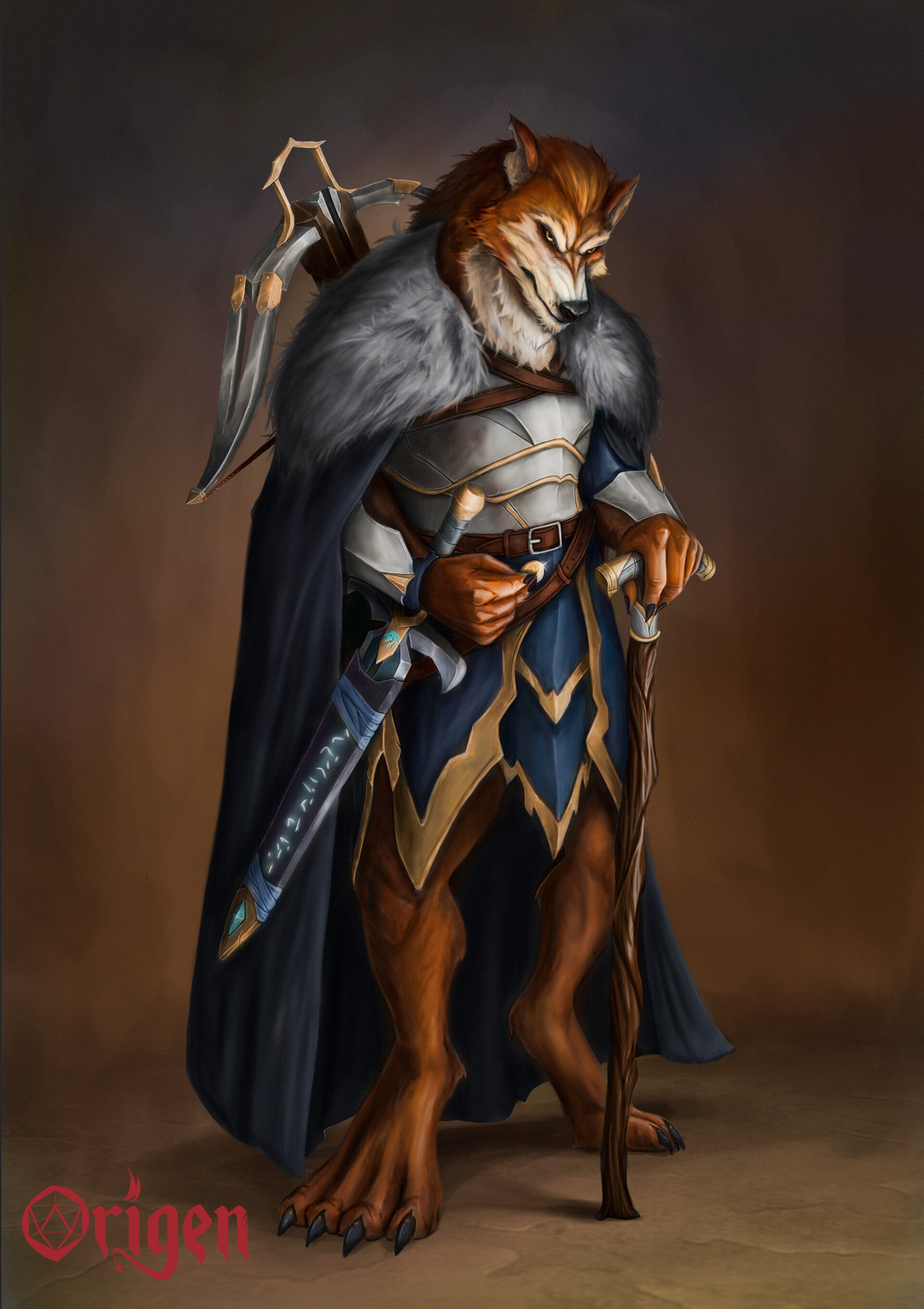 ArtStation - Lord of the wolves